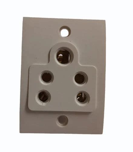 6 Amp 5 Pin Socket Target At ₹ 12piece Electric Socket In New