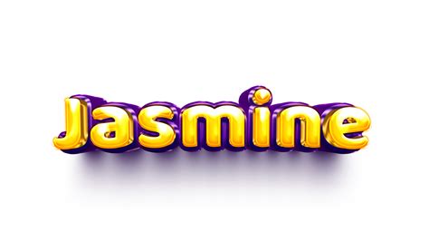 Jasmine Name Design