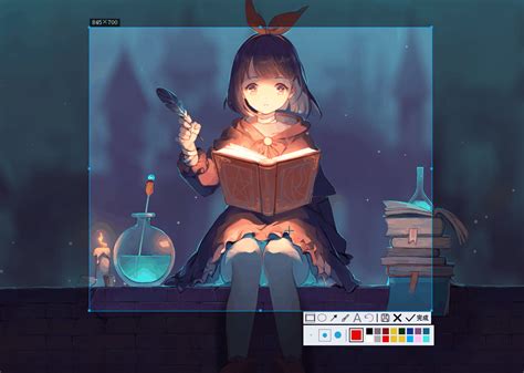 qt实现仿qq截图，带绘图，撤回功能！ qt 仿qq截图 csdn博客