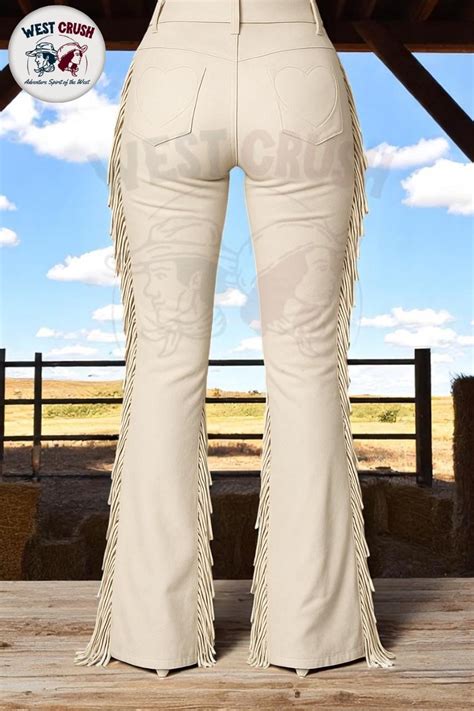 Womens Western Cowgirl Suede Leather Chaps Women Riding Leather