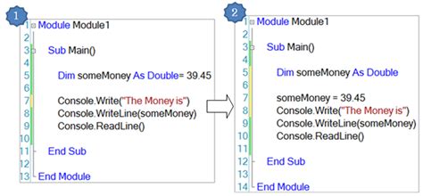 Ex 08 การประกาศตวแปร Declare Variables SourceCode Examples