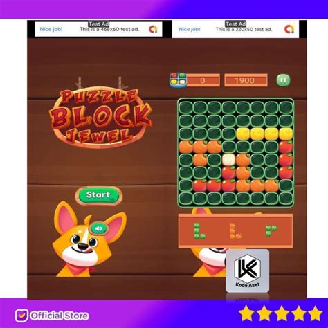 Promo Source Code Aplikasi Puzzle Block Jewel V6 Admob Gdpr