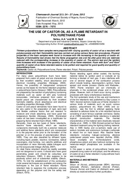 Pdf Polyurethane Foam