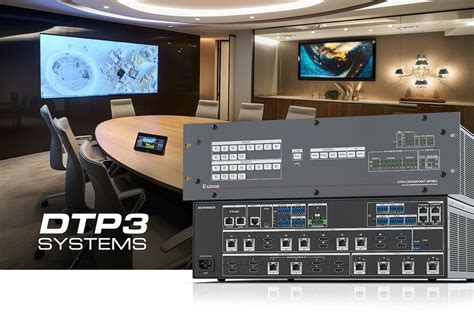 Extron Shipping 4k 60 Configurable Dtp3 Scaling Presentation Matrix Switchers Content Technology