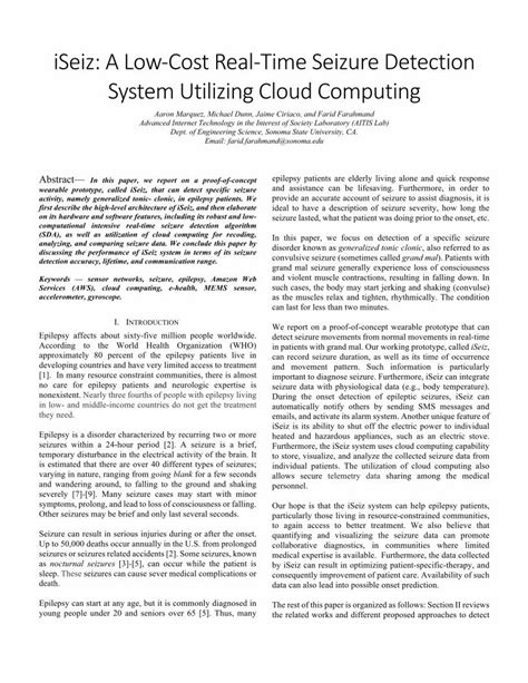 Pdf Iseiz A Low Cost Real Time Seizure Detection System Has Limited Sensitivity And Can