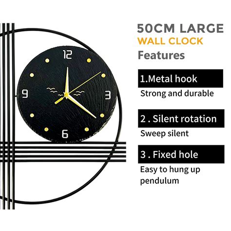 The Lo Clock Wall Clock Dennyshop Uk