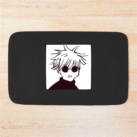 Satoru Gojo Manga Chibi Bath Mats Sold By Shihiapparel Sku 346961355 60 Off Printerval