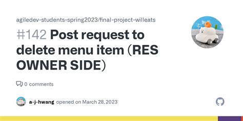 post request to delete menu item res owner side · issue 142