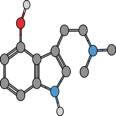 Psilocin Molecule Figure Science Figures