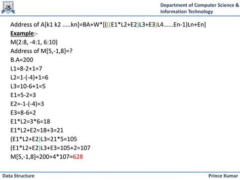 Data Structurearrayandsparse Matrixpptx