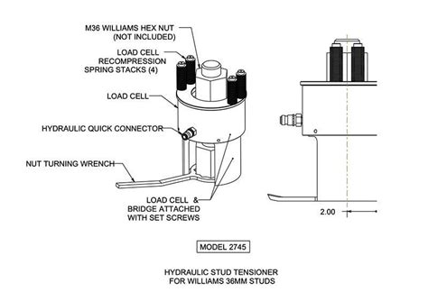 Through Hole Hydraulic And Stud Tensioner Hydraulics Technology Inc
