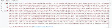 Duplicate Class Kotlinjdk7autocloseablekt Found In Modules Kotlin