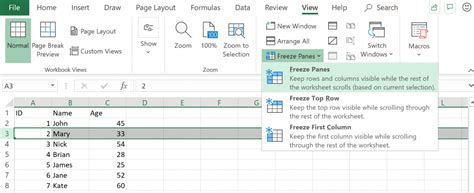 How To Freeze Rows And Columns In Excel TutorialsForExcel