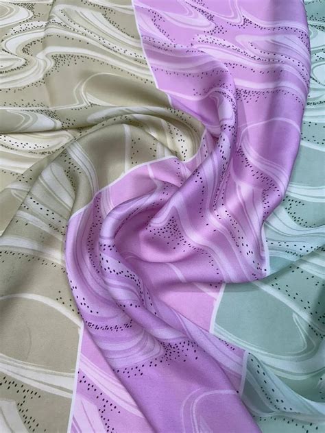 Satin Georgette Fabric Printing Services At ₹ 76meter In Surat Id