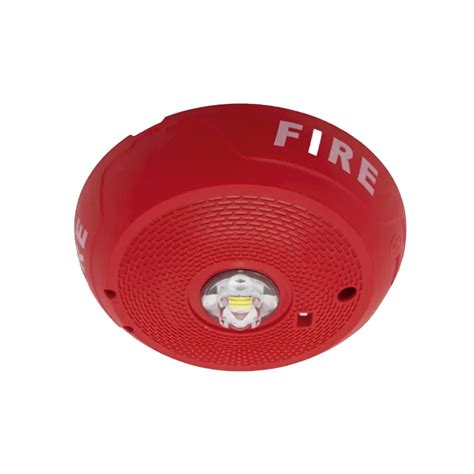 Syscom Colombia Pc2rled System Sensor Sirena Con Lámpara Led Estroboscópica 2 Hilos