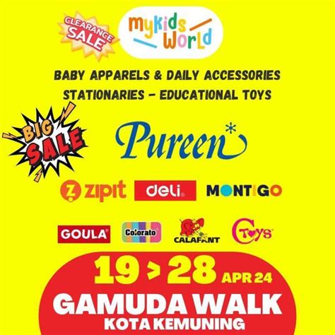 Gamuda Walk Concourse Warehouse Clearance Sale 19 28 April 2024