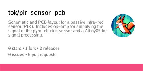 Pir Sensor Pcb Kicad Pir Sensor Kicad Pcb At Master Tok Pir Sensor Pcb