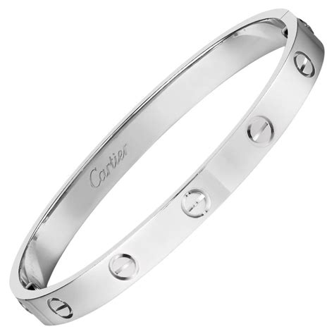 Cartier Love Collection 18 Karat Yellow Gold Bangle Bracelet With