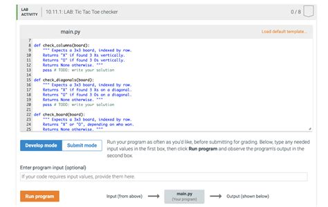 solved 10 11 lab tic tac toe checker just in case you are