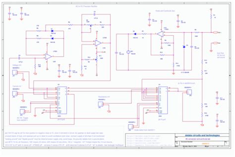 Ac Conversion And Continuity Dmm Electronics Circuits