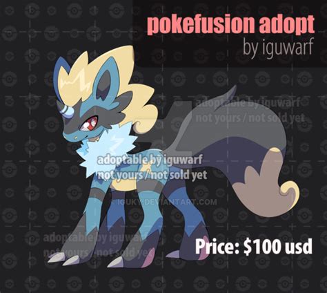 Pokefusion Adopt Open By Iguky On Deviantart