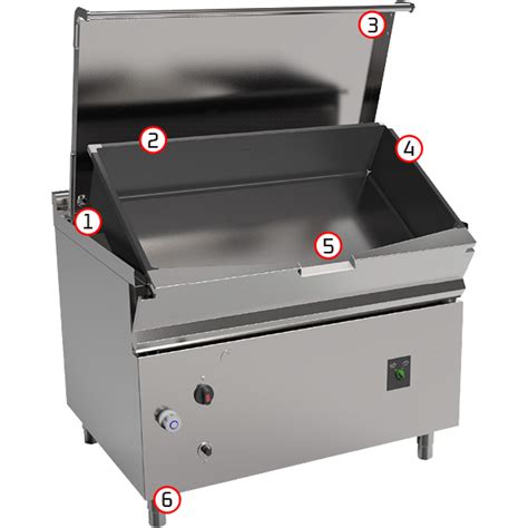 Gas Or Electric Tilting Bratt Pan