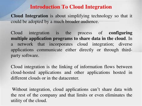 Ppt Enriching The ‘integration As A Service Paradigm For The Cloud Era Powerpoint