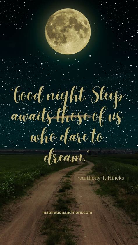 Good Night Quotes A Collection Of Inspirational Sleep Quotes