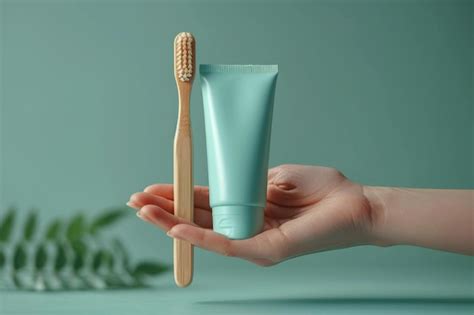 Premium Photo A Set Of Organic Oral Care Products Ecofriendly Still