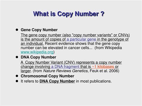 Ppt Copy Number Analysis In The Cancer Genome Using Snp Arrays
