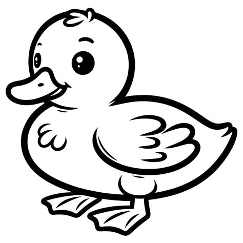 오리 색칠 공부 Kr에서 무료 색칠 공부