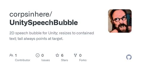 github corpsinhere unityspeechbubble 2d speech bubble for unity