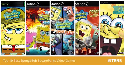 Top 10 Best Spongebob Squarepants Video Games