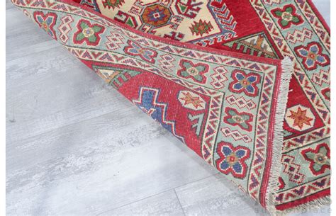 Hand Knotted Afghan Kazak Style Lot 1474652 Allbids