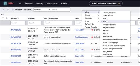 Solved Re How Do I Delete A List View Or List Layout I Servicenow Community