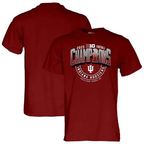 How To Buy Indiana Hoosiers 2025 Big Ten Champions Gear Shop Hats And T