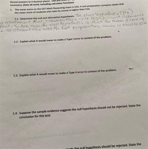 [answered] Round Answers To 4 Decimal Places Use And Necessary Show All Kunduz