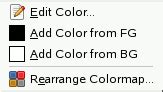 Colormap Dialog