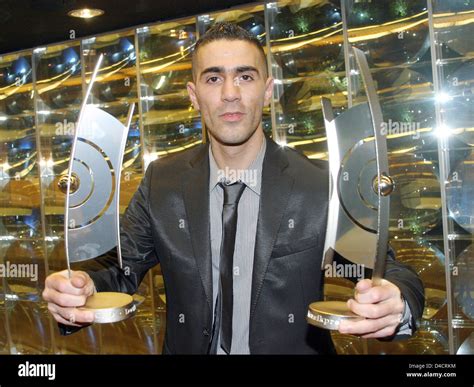 German rapper Bushido poses with his ECHO awards at the 17th Echo Award ...