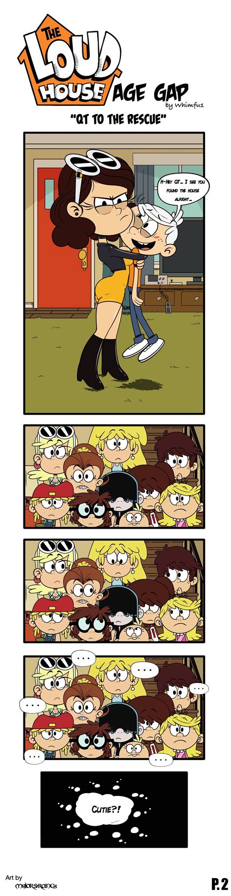 Loud House Age Gap Qt To The Rescue Pg2 By Jeydi24 On Deviantart