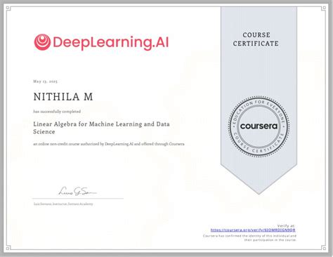 Dataanalytics Linearalgebra Deeplearningai Coursera Datascience