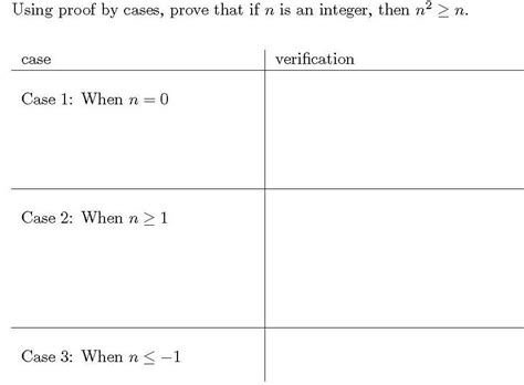 solved using proof by cases prove that if n is an integer
