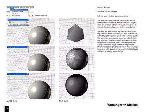 Rhino Working With Meshes Pdf
