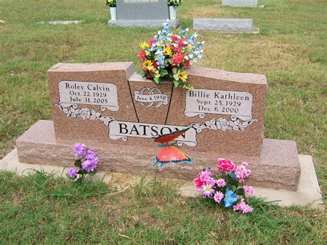 Billie Kathleen Bell Batson 1929 2000 Find A Grave Memorial