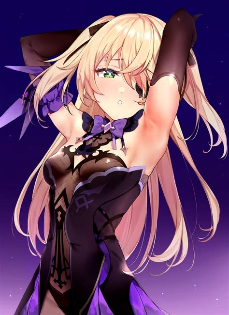 Fischl Genshin Impact Drawn By Remora180 Danbooru