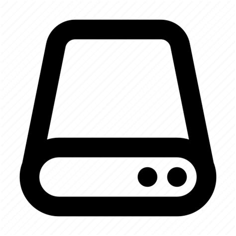 database server network technology hosting icon download on