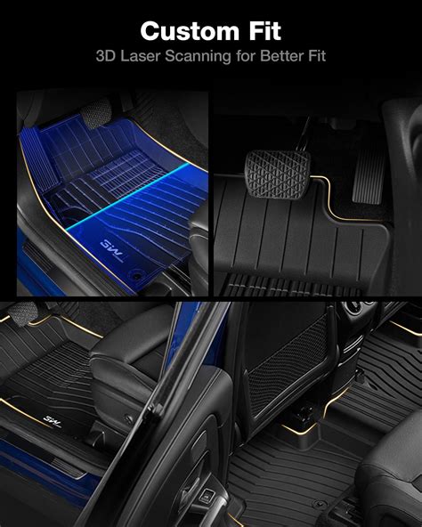 3w Floor Mats Compatible For Mercedez Benz Glb 2020 2023 Tpe All