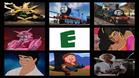 My Favorite Letter E Characters By Sup Fan On Deviantart
