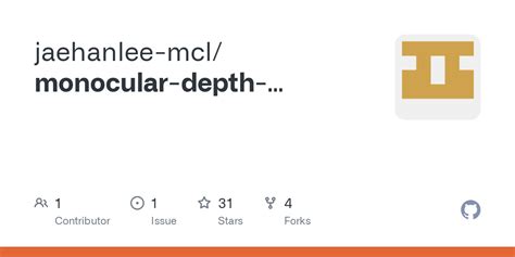 GitHub Jaehanlee Mcl Monocular Depth Estimation Using Relative Depth Maps
