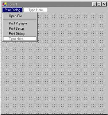 Print Dialogs Printing